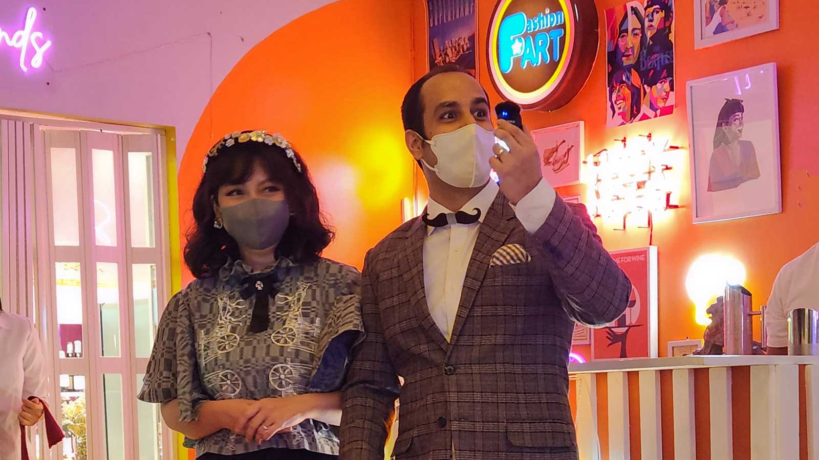 Happy Andrada leaps from couture to kitchen with H&T Wine Gallery ...